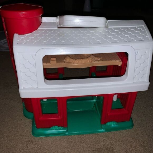 Fisher-Price | Toys | Vintage 995 Fisherprice Little People Barn Farm ...